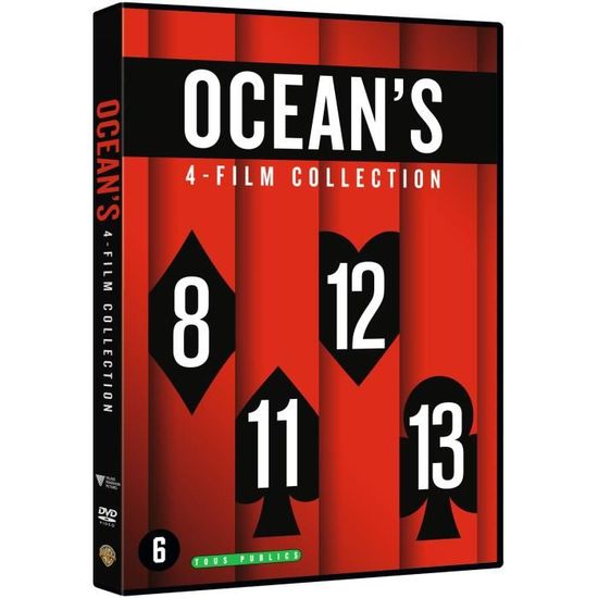 Coffret DVD OCEAN'S : Ocean's 11 / Ocean's 12 / Ocean's 13 / Ocean's 8 ...