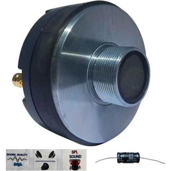 1 Driver Dr6 Dr 6 Compression Tweeter 150 Watt Rms 300 Watt Max 34,4 Mm ...