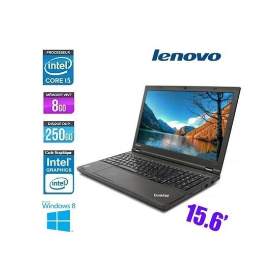 LENOVO THINKPAD T540P CORE I5 15,6" Noir - Cdiscount Informatique