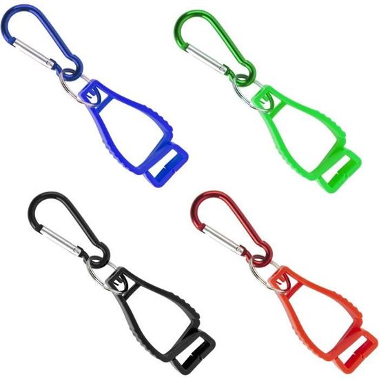 Lot de 4 supports à gants clips pour gants, gants, porte-gants, pinces ...