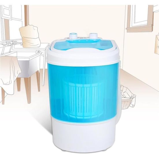 Mini Machine À Laver Compacte De Comptoir Avec Panier D'Essorage Et ...