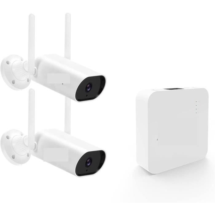 Système De Caméra De Sécurité 3Mp Wifi Camera Set Mini Sans Fil Nvr Kit ...