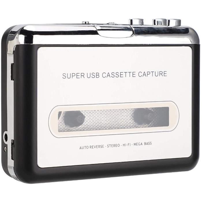 Lecteur de cassettes, lecteur de cassettes usb walkman portable ...