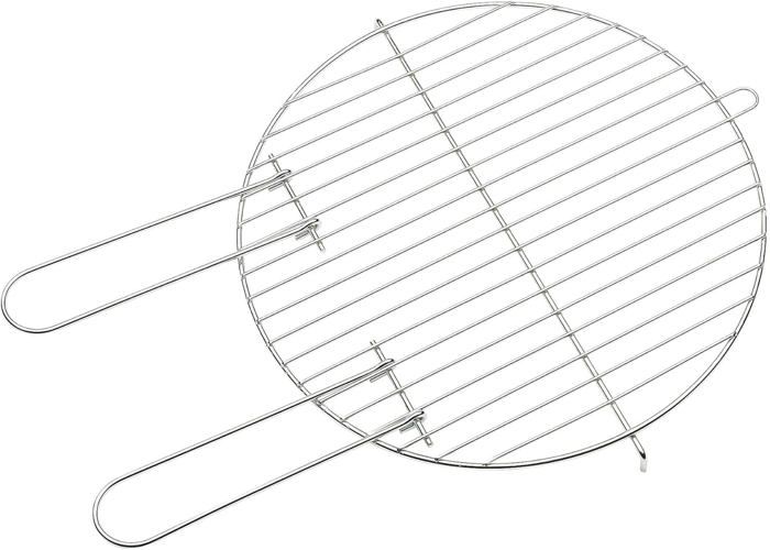 Grille de barbecue ronde 40cm, grill pour barbecue au charbon Basic et ...