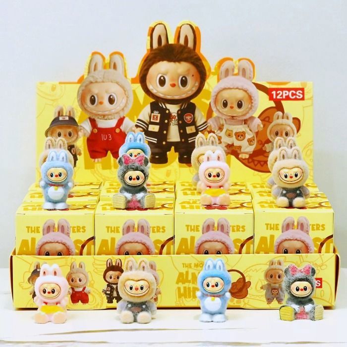 Aléatoire 12 pcs - Labubu Les Monstres -- Boîtes Surprises Kawaii en ...