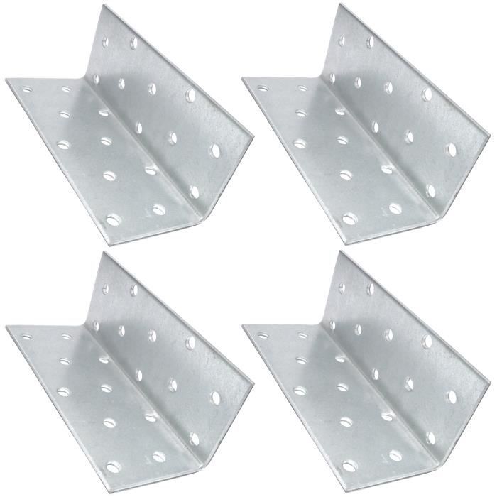 AERZETIX - Lot de 4 équerres de fixation plaques d'assemblage à 90 ...