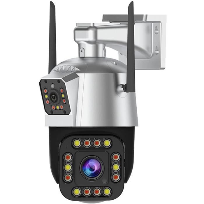 Caméra de Surveillance WiFi Extérieure 5MP, caméra de Surveillance ...