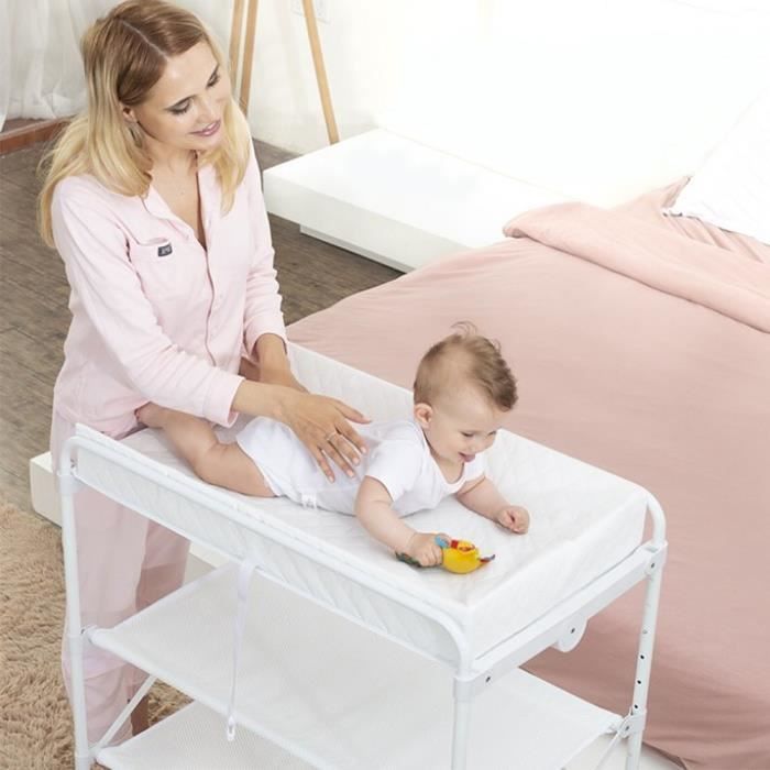 Table à langer Bureau De Soins Bébé Portable,3Etage,Prenez soin santé ...