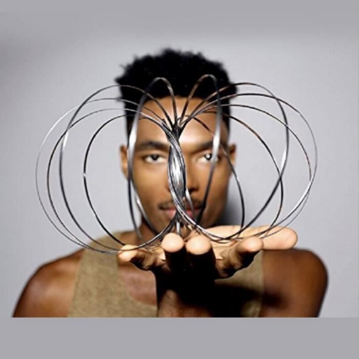 Flow Rings Stainless Steel Rings Toys Original Kinetic Spring Toy ...