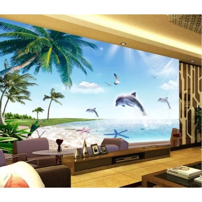 LIWI-Fond D'écran 3D 3 D Stéréoscopique Fond D'écran 3D Dauphin De Noix ...