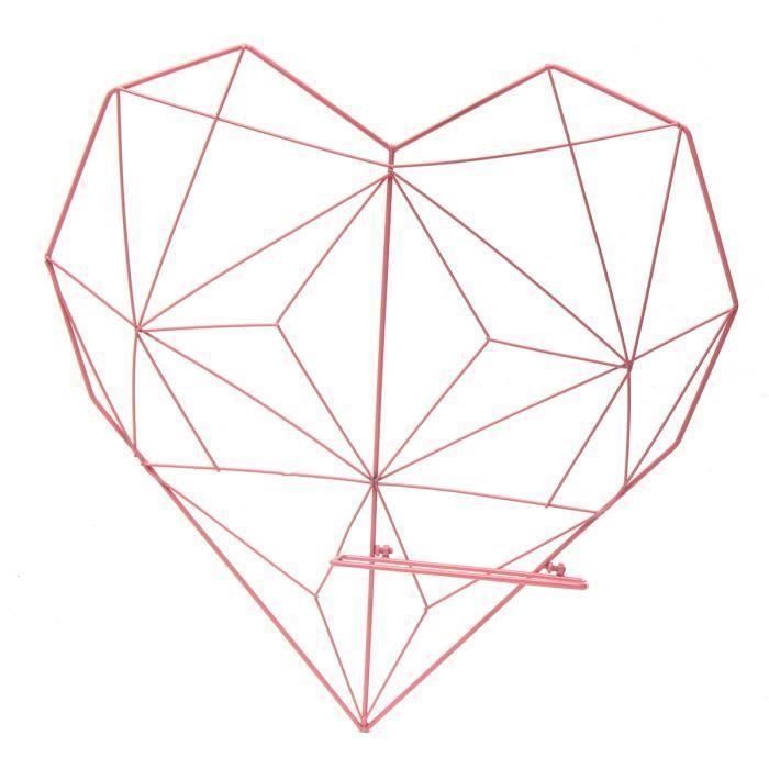 Grille Panneau Mural Fer Rose Bo14896 - Cdiscount Jardin