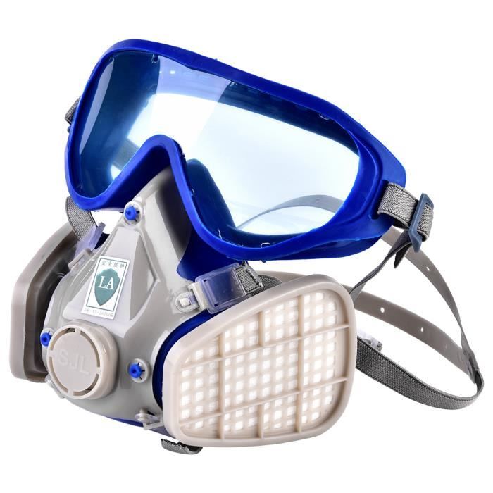 Cikonielf Respirateur intégral Face mask respirator, gas mask Dust mask ...