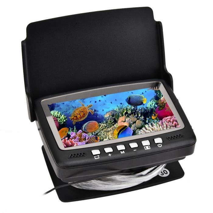 Duokon caméra sous-marine avec moniteur Caméra sous-marine 110-240V ...