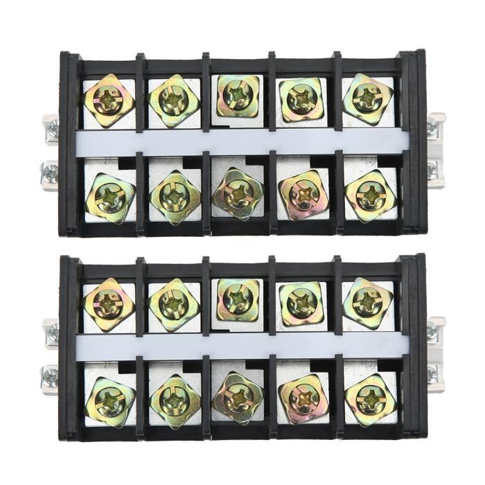 Duokon Double Rangée Bornier 2 pièces bornier à Double rangée 660V 100A ...