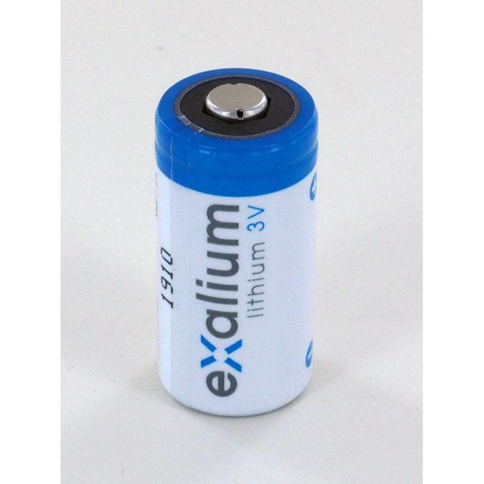 Pile lithium 3V 1.5Ah CR123A EXALIUM - Cdiscount Bricolage
