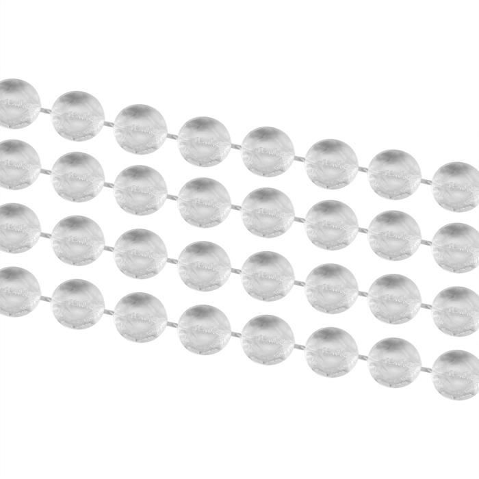 GOTOTOP perles acryliques 10 m / rouleau 10 mm acrylique cristal-comme ...