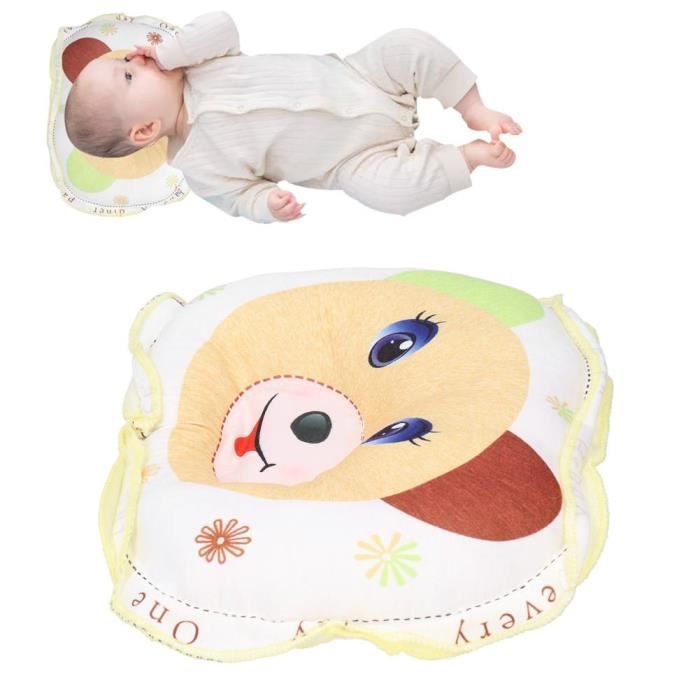 Oreiller de bébé à tête plate Oreiller de bébé respirant en forme d ...