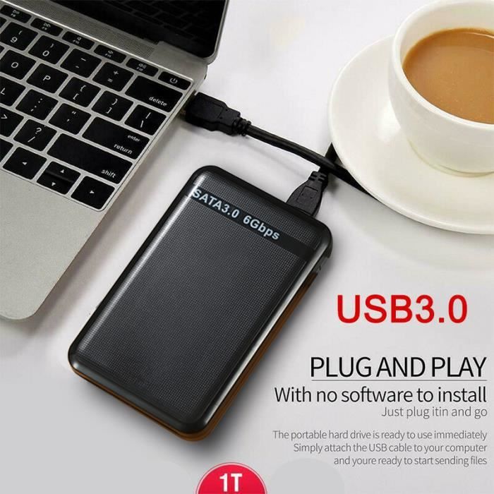 Disque Dur Externe 1 TO - USB 3.0 - Elements Portable - Noir ...