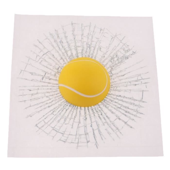 Autocollants de Voiture Auto-Adhésifs 3D Sticker Jaune + blanc ...