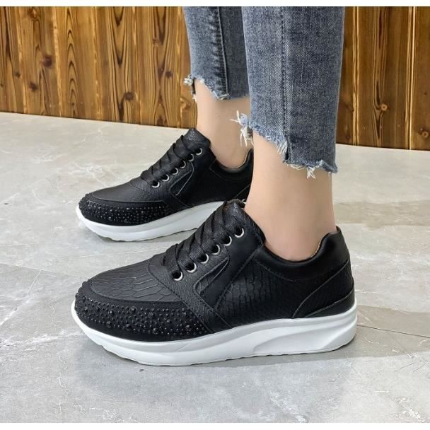 Chaussures De Mode Femmes Baskets Plate-Forme Formateurs Baskets Femmes ...