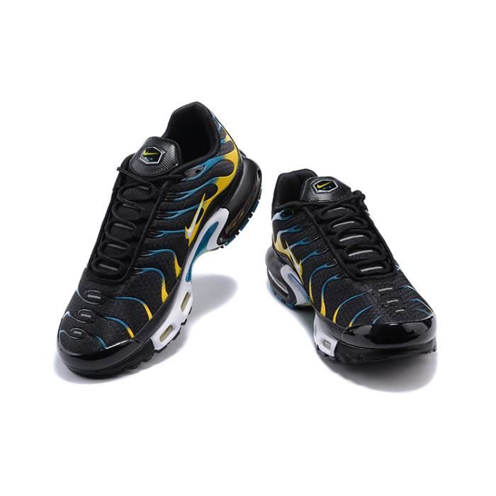 Baskets NIKKE TN Plus 3 Chaussures 38909-386 Noir et bleu Hommes SZ-45 ...