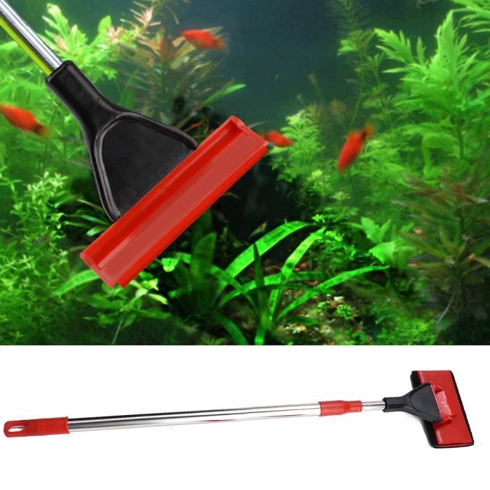 Mxzzand Nettoyeur d'aquarium Télescopique Aquarium Fish Cleaner Algues ...