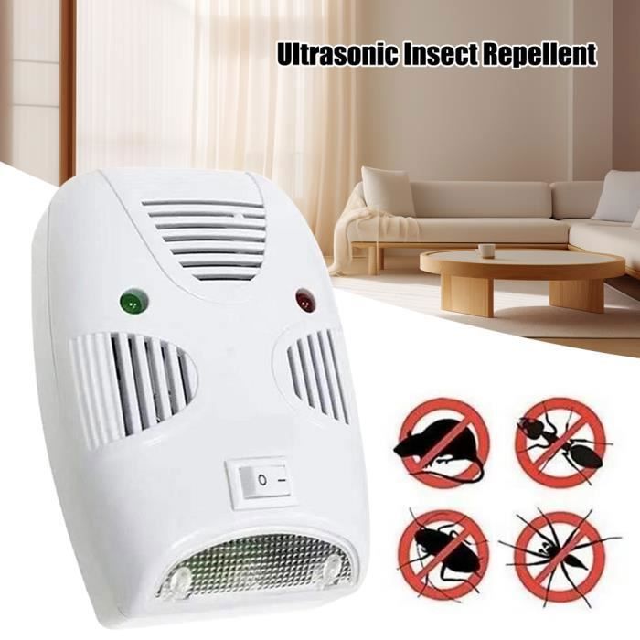 Répulsif antiparasitaire à ultrasons 110V, répulsif antiparasitaire d ...