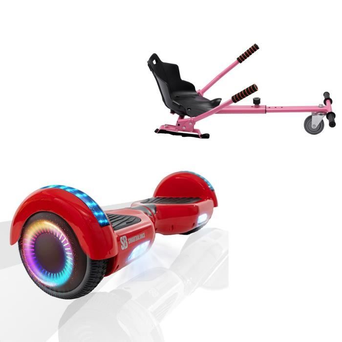 Hoverboard 6.5 Pouces et Standard Hoverkart Kit, Regular Red PRO ...