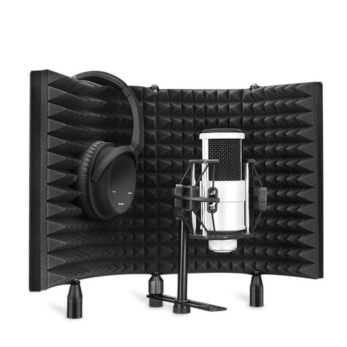 TMISHION Sound Absorption Sponge Microphone Panel, Studio Foam Shield ...