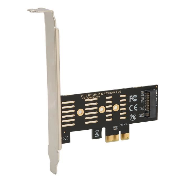 TMISHION adaptateur NVME PCIE Adaptateur M.2 PCIe X1 PCIe X1 X4 X8 X16 ...