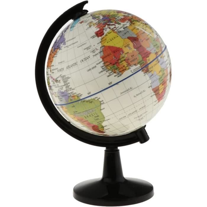 Globe Rotary World Globe Model Globe World Map Geography Touet Éducatif ...