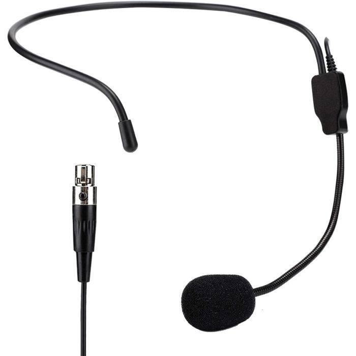 Système De Micro Sans Fil, Micro À Condensateur Mini Xlr 3 Broches ...