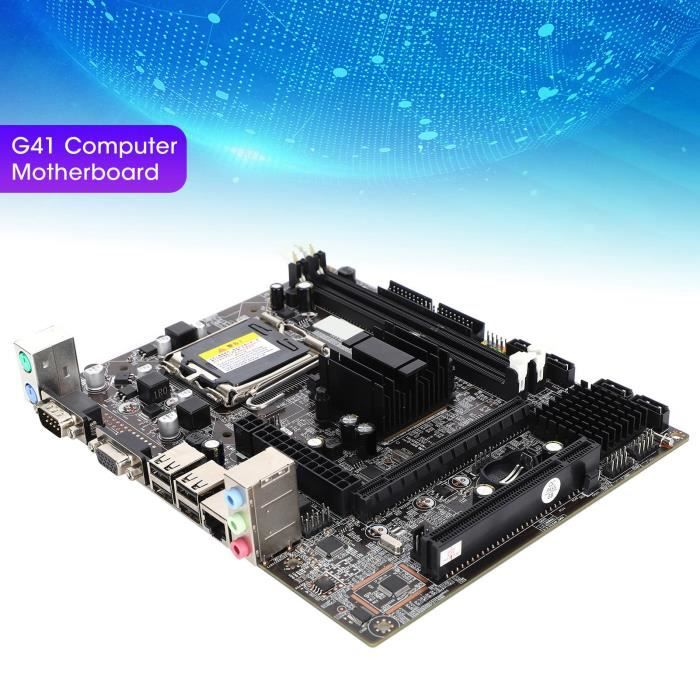 Vvikizy carte mère d'ordinateur G41 Carte mère LGA 775 DDR3 pour ...