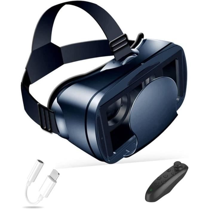 Lunette 3D VR, Casque de Réalité Virtuelle, Casque VR, Contrôleur ...