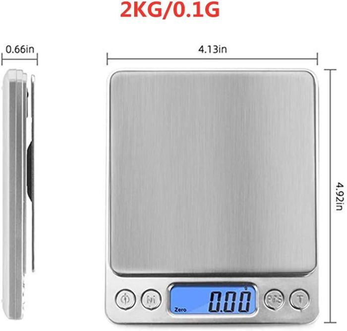 2Kg 0.1g Pese Aliment Balance De Precision Balance de précision ...