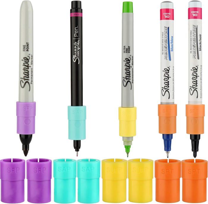 Sharpie Lot De 6 Adaptateurs Pour Stylo Cricut Explore Air 2 Maker,6 ...