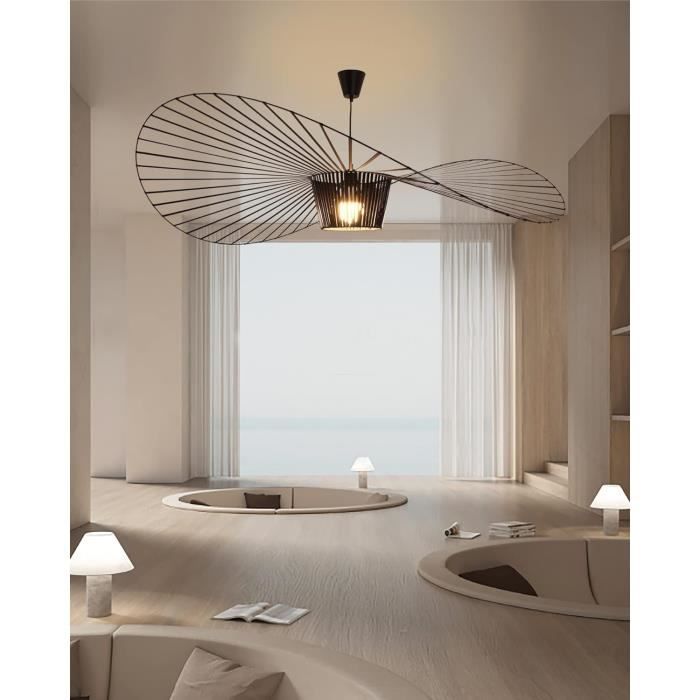 Suspension Vertigo Noir 100Cm, Vintage Suspension Rétro Lustre Vertigo ...