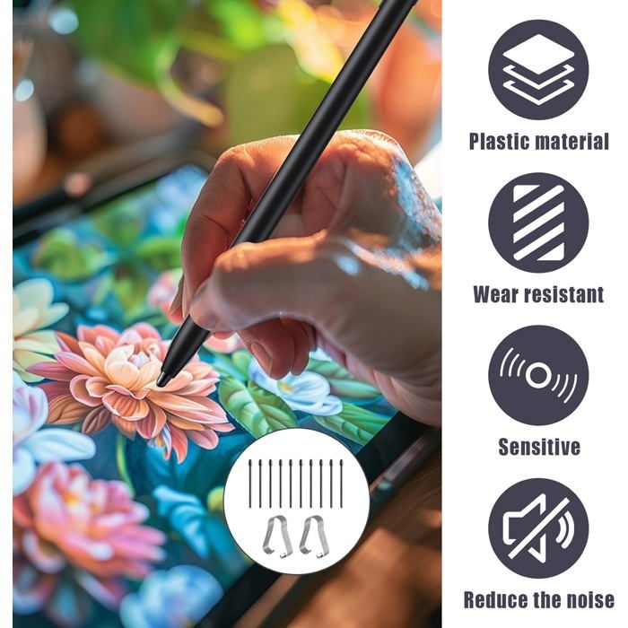 Lot De 10 Embout Pour Boox Pen 2Pro, Boox Pen Plus, Stylet Remarkable 1 ...