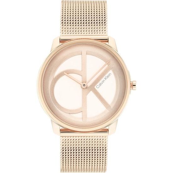 Montre seul le temps femme Calvin Klein Iconic Rose 25200035 , - Achat ...