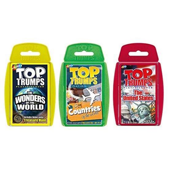 Explore Our World Top Trumps Card Game Bundle - Cdiscount Jeux - Jouets