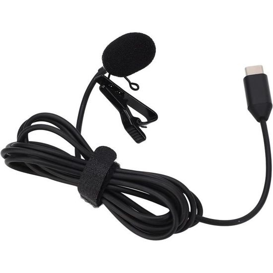Microphone Lavalier Professionnel, Micro D'Enregistrement À ...