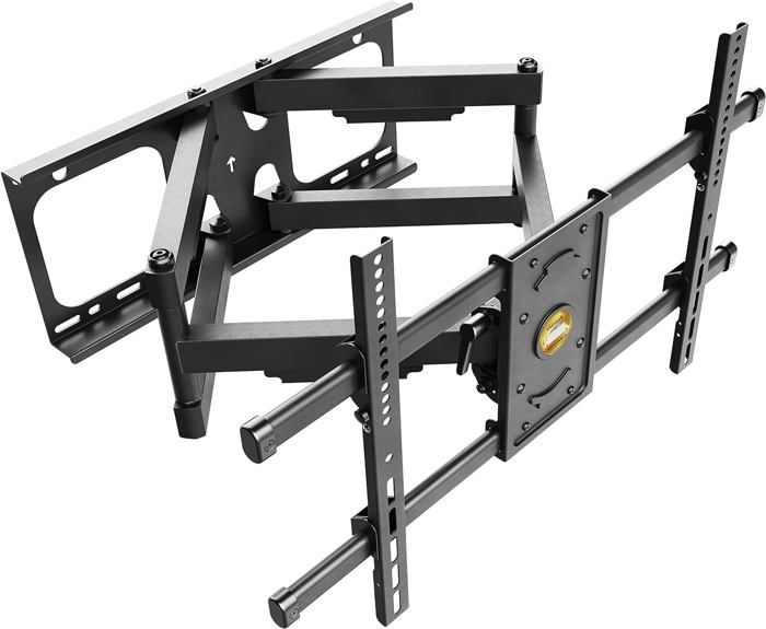 Support Murale TV Orientable S4964 Inclinable Universel 42-75" (107 ...