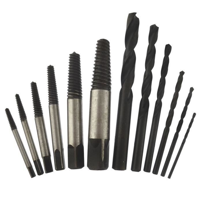 Extracteur de goujons vis Remover set out facile inverse 325 mm 12PC192 ...