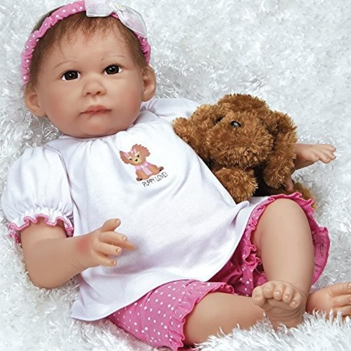 Poupee IBL3N Real Life Reborn Doll Ruff Ruff Riley, poupée de 2 pouces ...