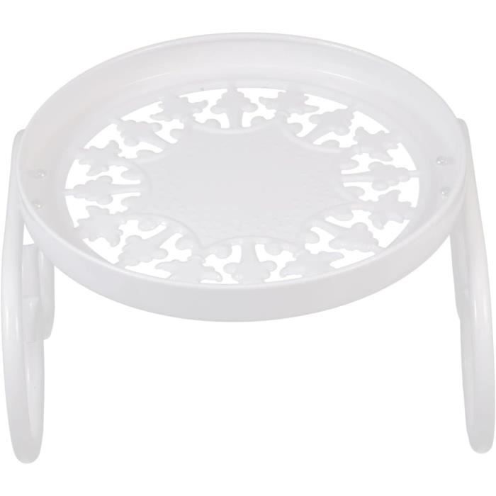 1Pc Fer Support De Fleur En Osier Plante Stand Extérieur Décoration ...