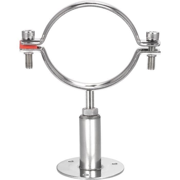 Support Mural Pour Tuyau De Plafond En Acier Inoxydable 304 Réglable ...