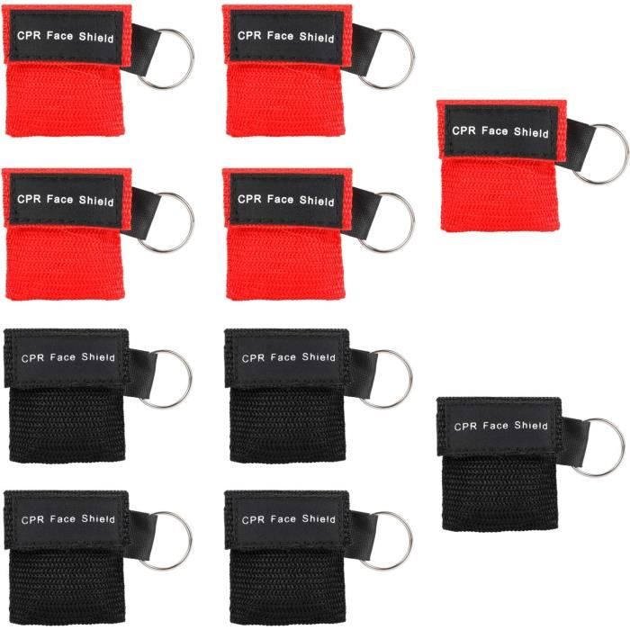CPR Masque Keychain Kit d'urgence Sauvetage avec Bouteille à Sens ...