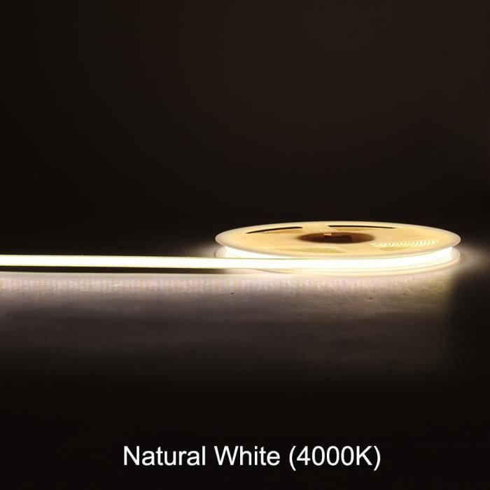 (Nature white 4000K|DC 24V (5mm width)|4 meters)12V 24V LED Bande ...