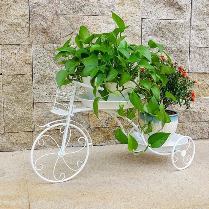 Fer Forgé Fleur Stand Multi-Couche Plancher De Fleur Stand Vert Fleur ...