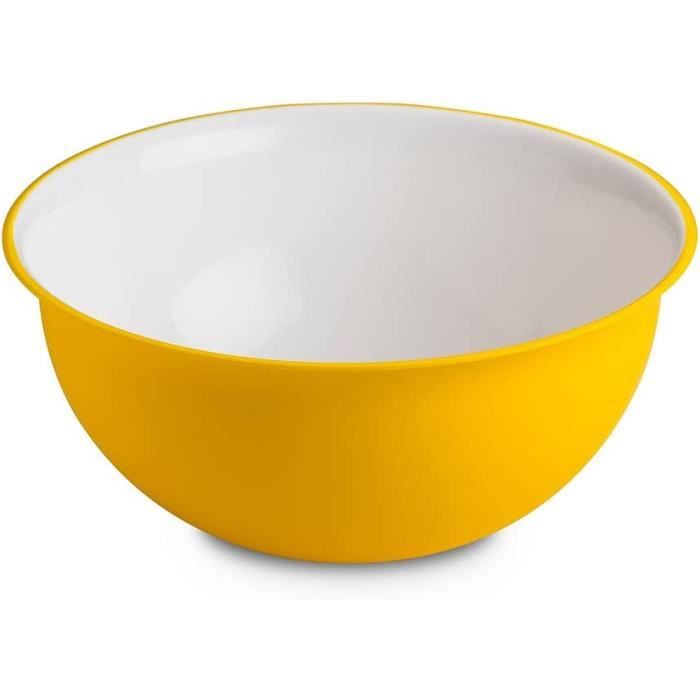 Omada Design Saladier de 3,5 litres, mesure 26,5 x 12 cm blanc à l ...